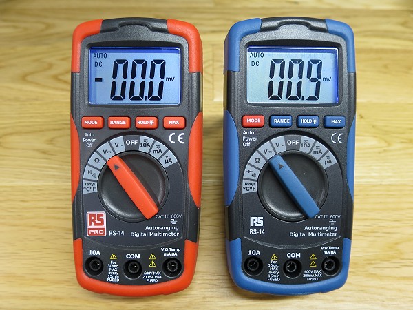 Budget Multimeters › RS Pro RS14 Multimeter Review